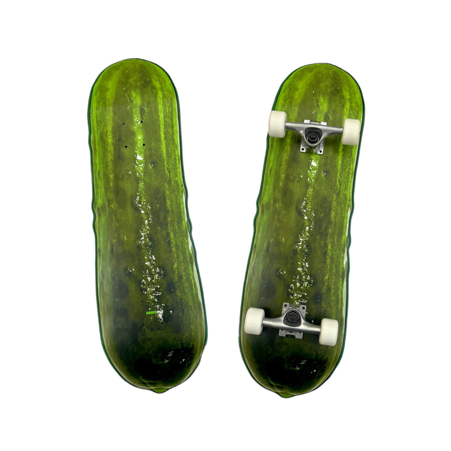 Pickle Shaped Skateboard Deck – SkateShapez · Skate Shapez